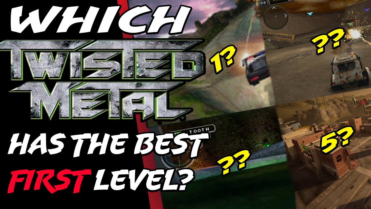 Which TWISTED METAL has the BEST First Level? - YouTube