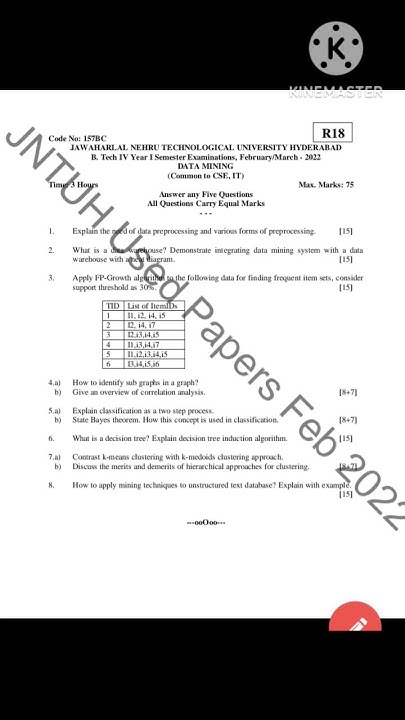 Data Mining CSE 4-1 - YouTube