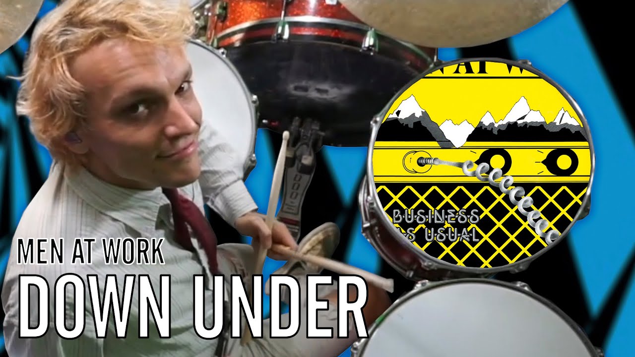 Men At Work - Down Under | Office Drummer - YouTube