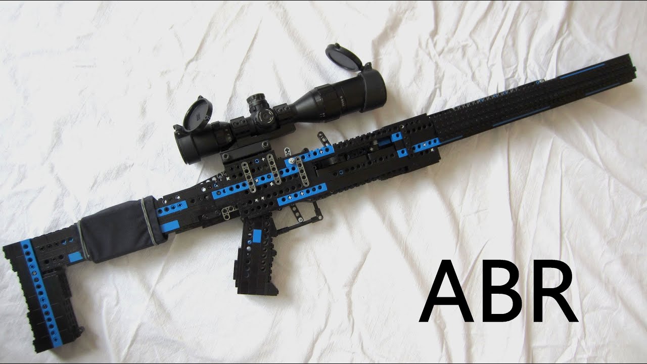 Lego ABR [Automatic Blowback Rifle] (+ instruction) - YouTube