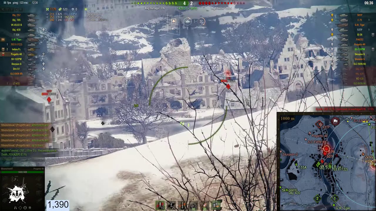 A GREAT GAME IN Progetto M35 mod. 46 - 3.4k DMG - 1.4K SPOTTED -MAKING ...