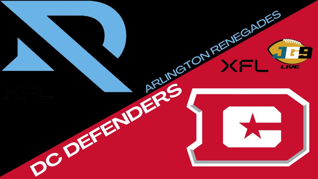 XFL LIVE STREAM: Arlington Renegades at DC Defenders - YouTube