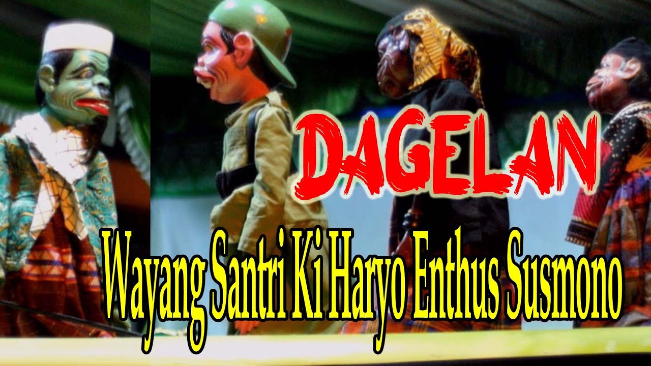 Dagelan Wayang Santri Ki Haryo Entus Susmono - YouTube