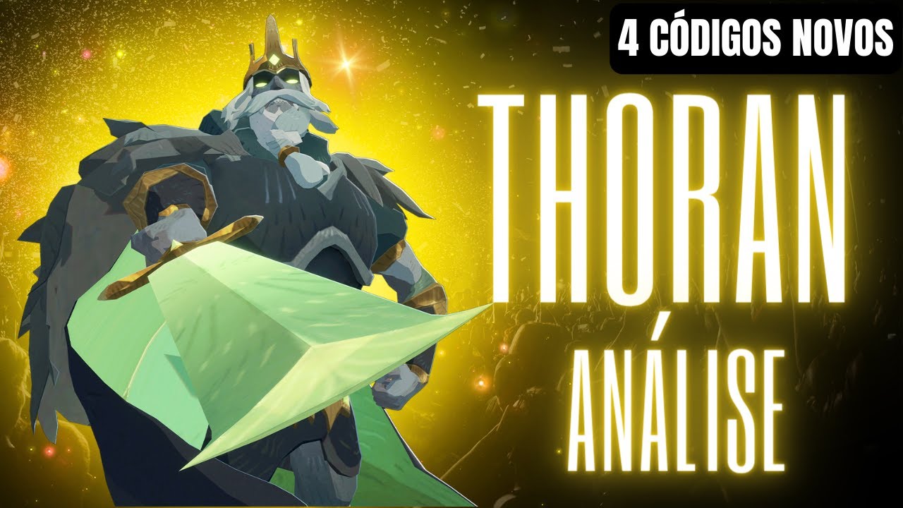 THORAN: ANÁLISE DE PERSONAGEM + 4 CÓDIGOS NOVOS - AFK JOURNEY - YouTube