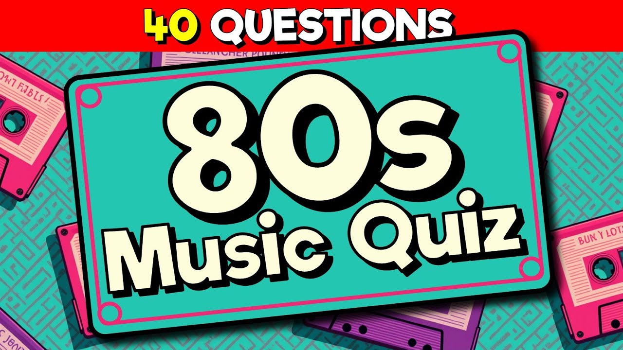 80s Music Quiz | 40 Questions to test your 1980s music trivia knowledge ...