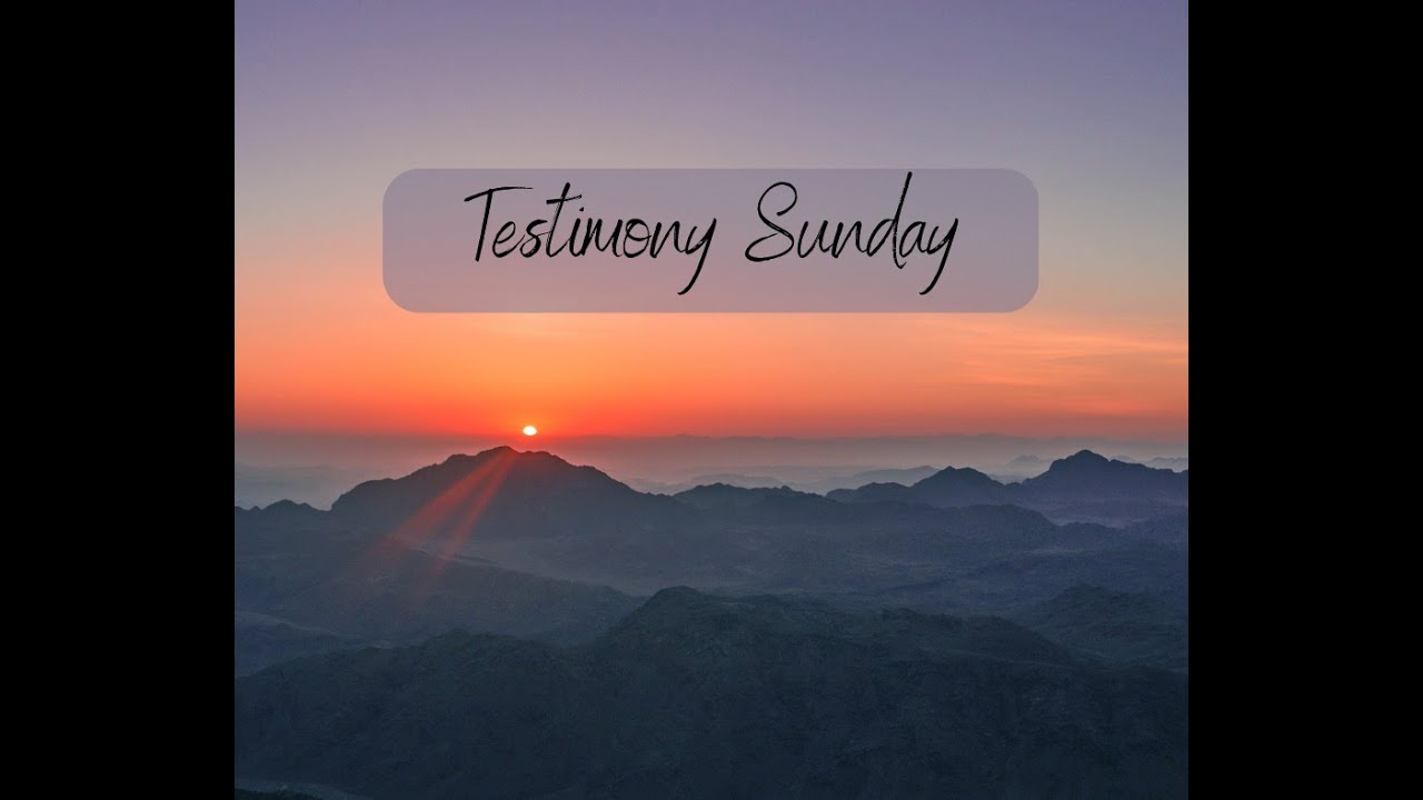 Testimony Sunday | March 12, 2023 | Community of Christ Church - YouTube