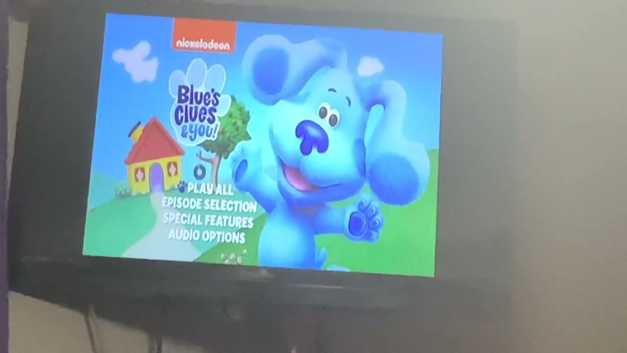 Blue’s Clues and You DVD Menu Walkthrough - YouTube