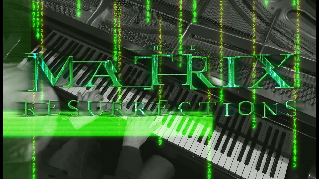 MATRIX RESURRECTIONS - piano cover. Trailer OST. White Rabbit. - YouTube