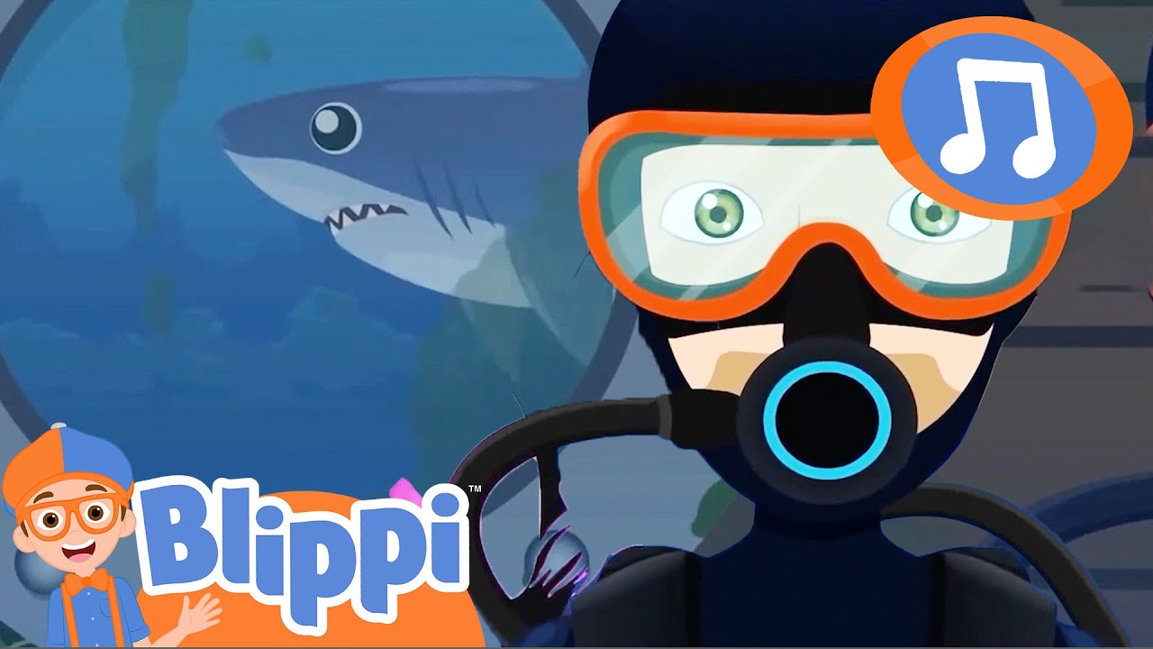 Time For The Splish Splash Water Song | Blippi | Fun Videos For Kids ...