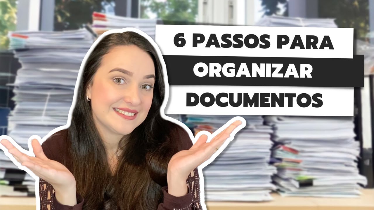 COMO ORGANIZAR DOCUMENTOS E PAPÉIS - YouTube
