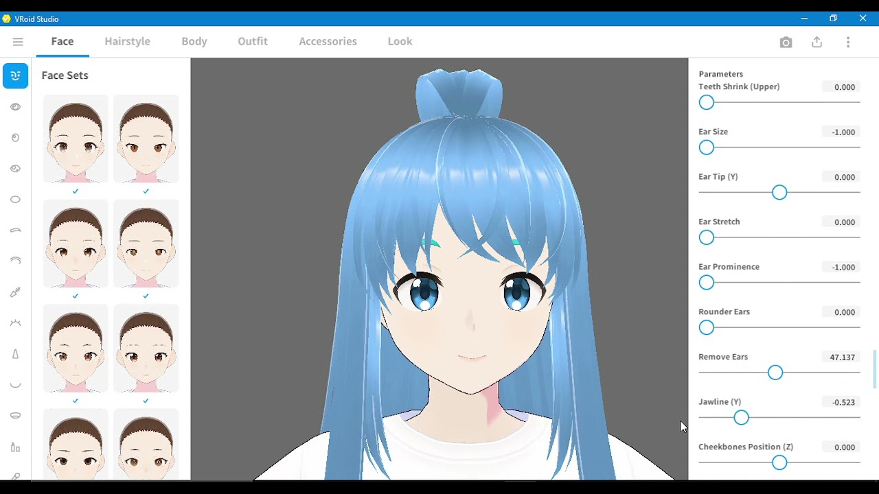 VROID- Intentando hacer a Aqua - YouTube