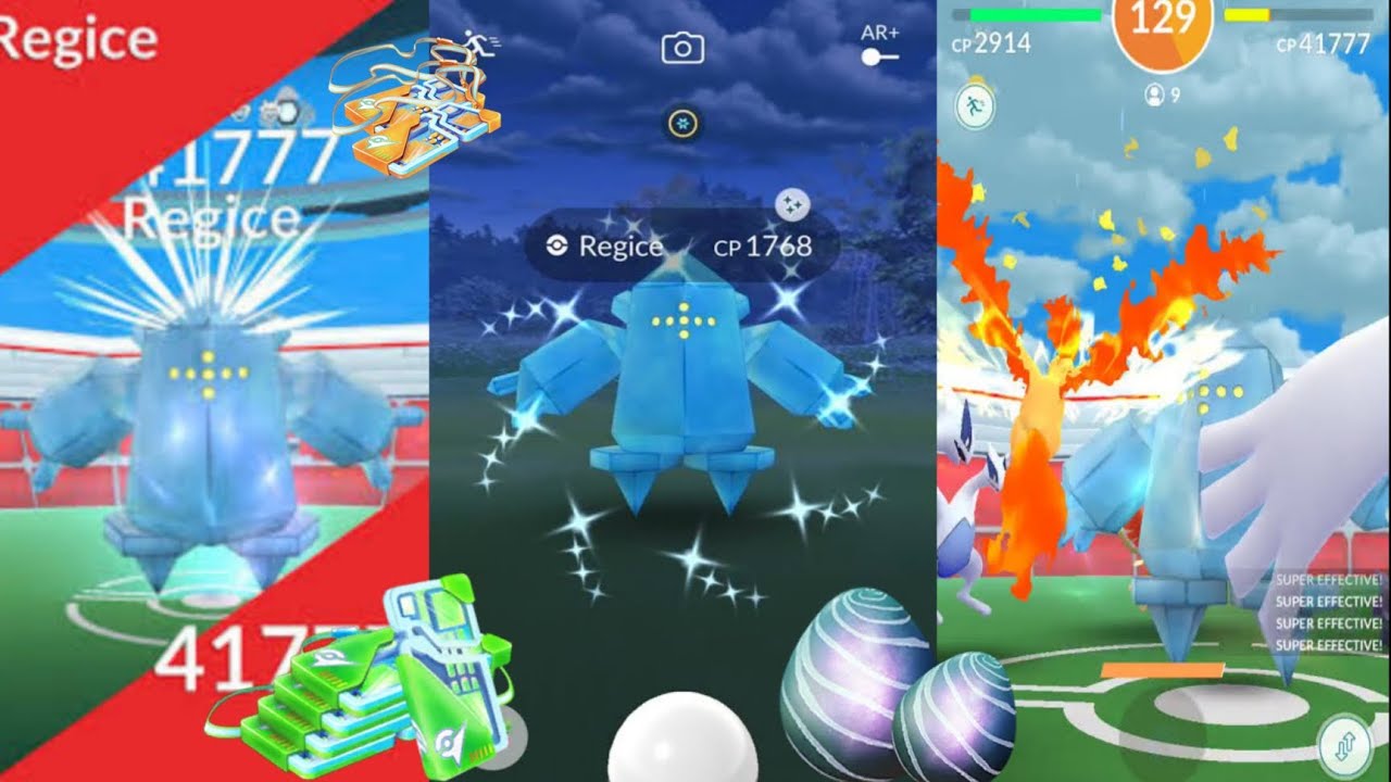 1 Minute Counters For regice Pokemon Go | regice Best Moveset Pokemon ...