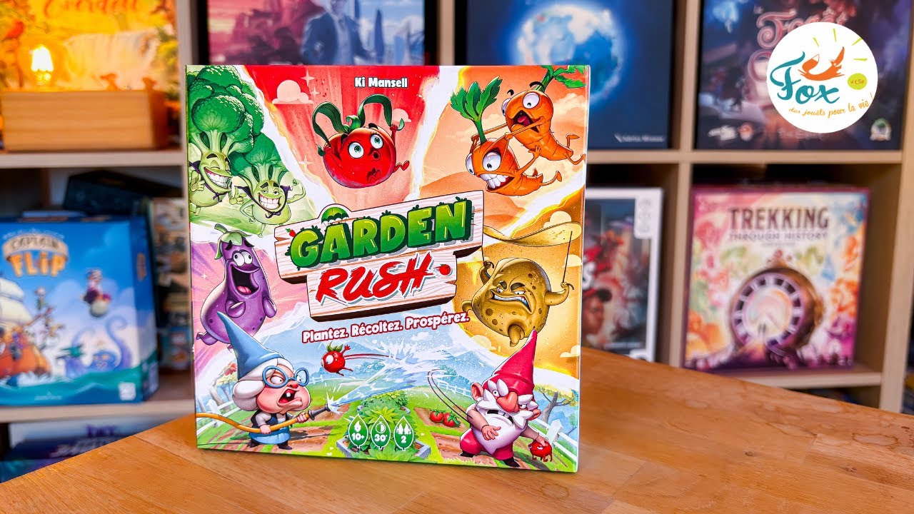 Garden Rush - Découverte & Explications - YouTube