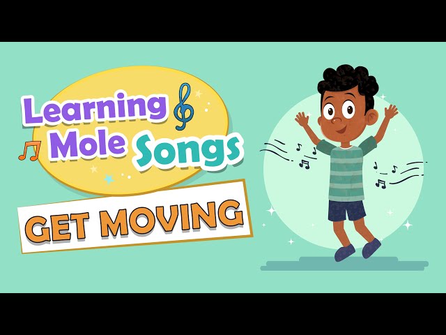 Get Moving! 🎶 Fun Exercise Song for Kids to Stay Active! | Action songs ...