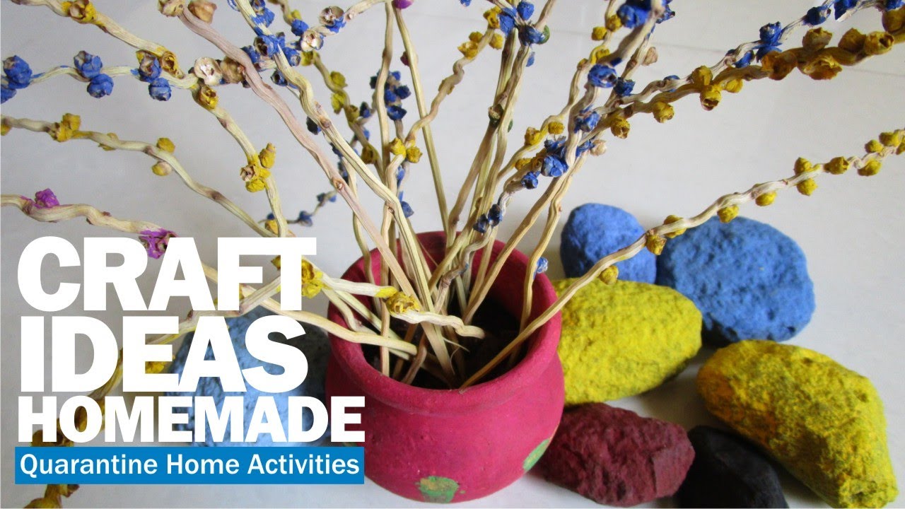Craft Ideas Homemade | Quarantine Home Activities | Bumping Mad - YouTube