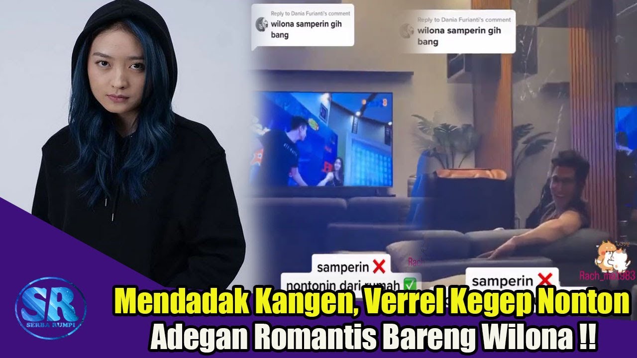 Diam diam Kangen, Verrell Bramasta Kegep Nonton Adegan Romantis Bareng Natasha Wilona - YouTube