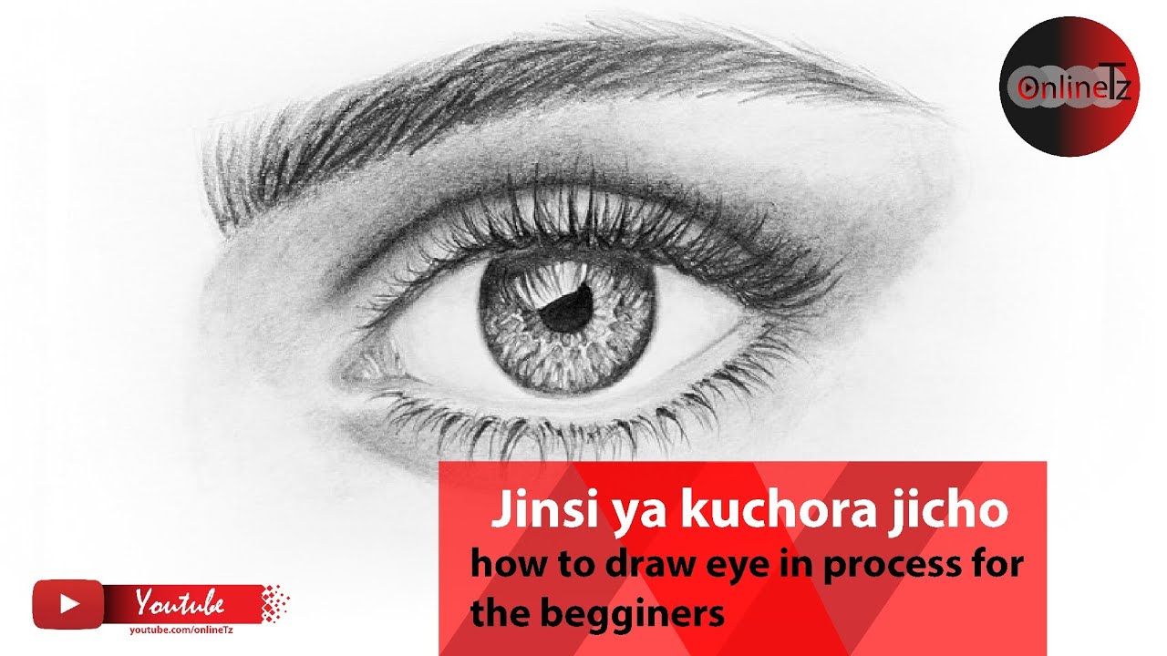 Jinsi ya kuchora Jicho - YouTube
