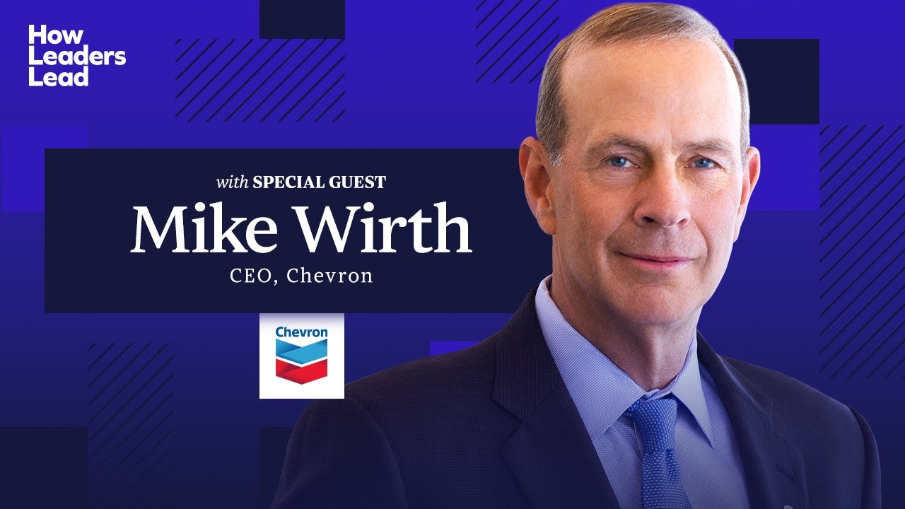 Chevron CEO Mike Wirth Reveals Secret to Team Success! - YouTube