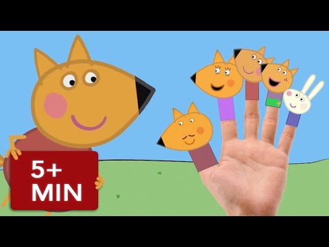 Peppa Pig Fox Finger Family and More | Nursery Rhymes Lyrics - YouTube