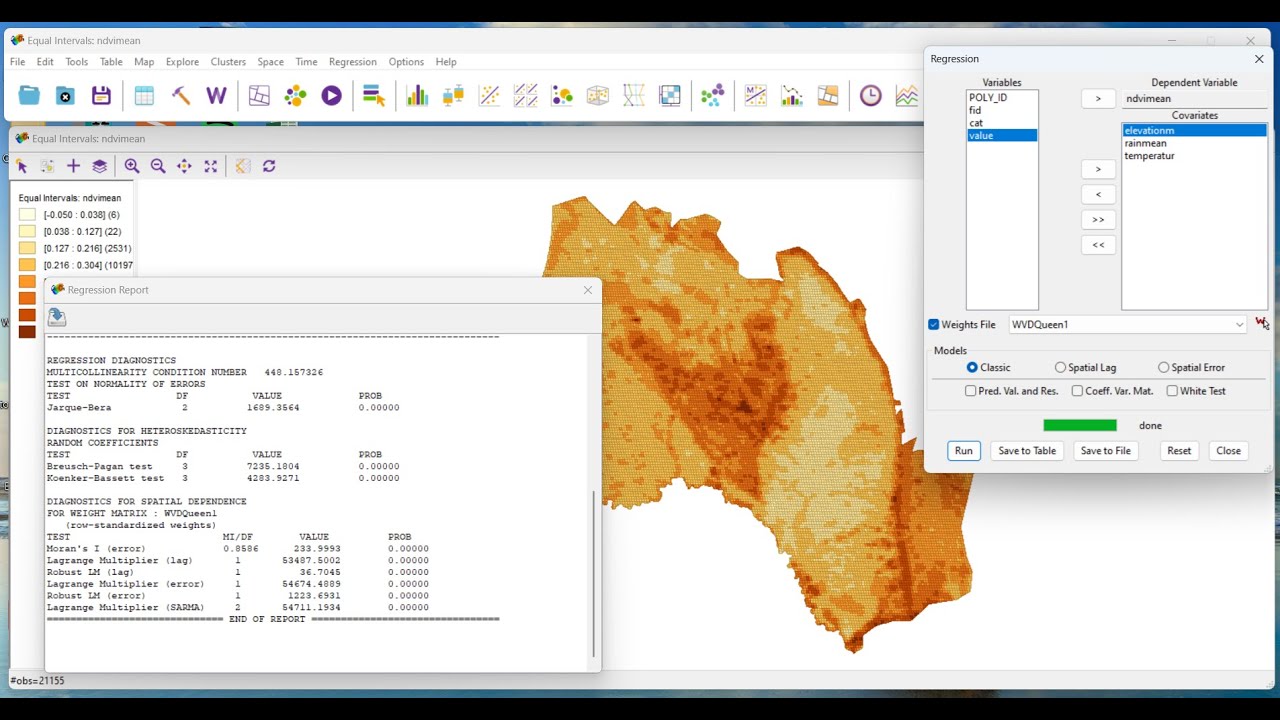 Google Earth Engine Tut 136 | QGIS Zonal Statistics & Spatial Regression in GeoDA | View From ...