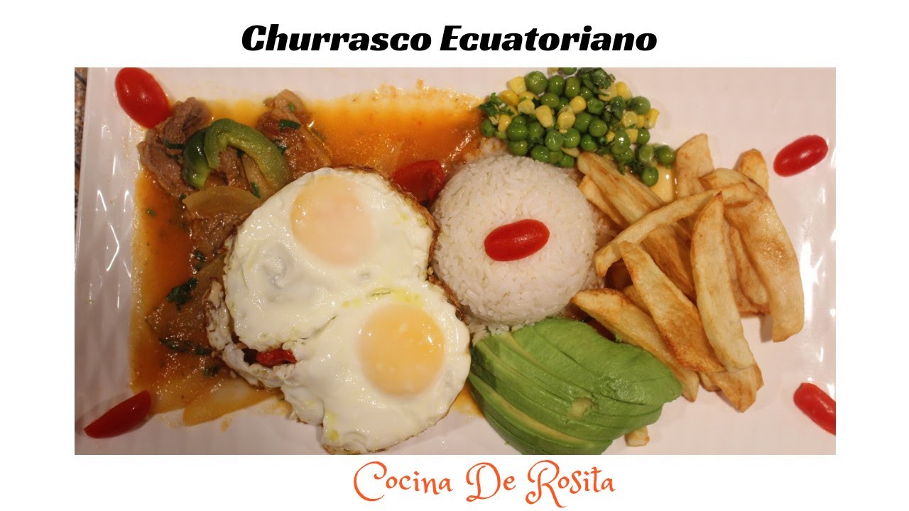 Churrasco Ecuatoriano {Cocina De Rosita} - YouTube