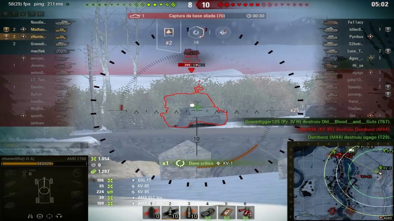 REPLAY WOT - Panhard AMD 178B - 1,9k demage 5 kills #WorldofTanks - YouTube