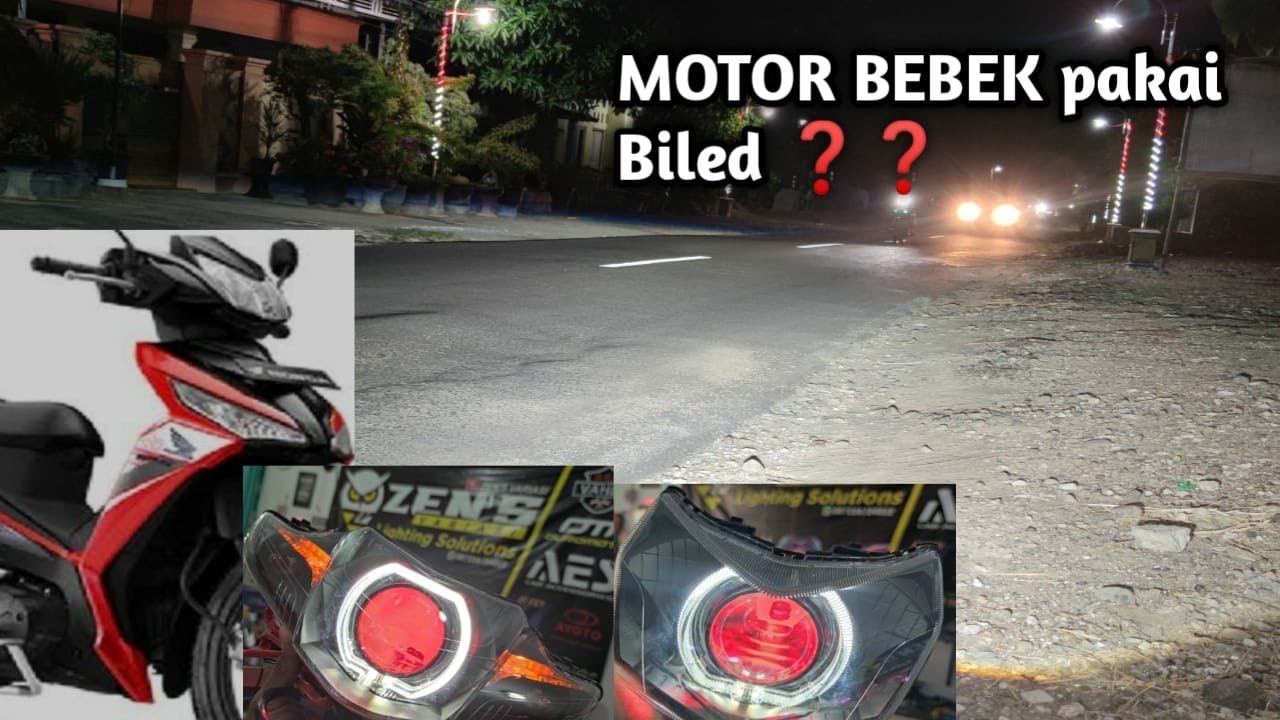 BILED AES TURBO SE SUPRA 125 FI / ABSOLUT REVO‼️Bisa kah custom biled ...