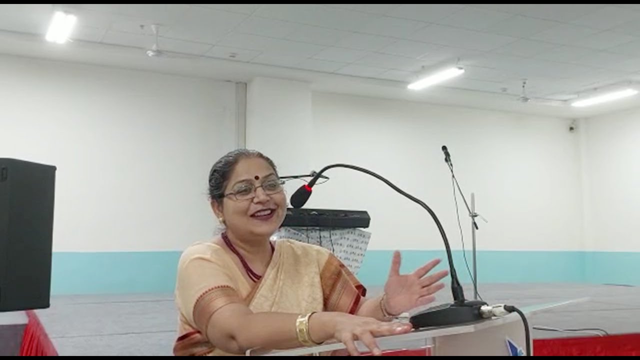 Manthan School Principal Poonam Kumar Mendiratta Addresses Students on ...