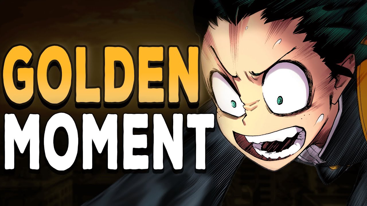 The Golden Moment of My Hero Academia (MHA S1) - YouTube