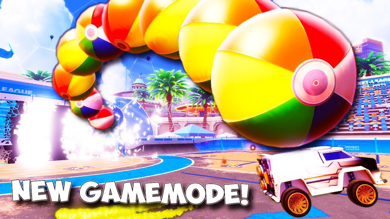 NEW ROCKET LEAGUE GAMEMODE [CURVEBALL] + TITANIUM WHITE MERC ...