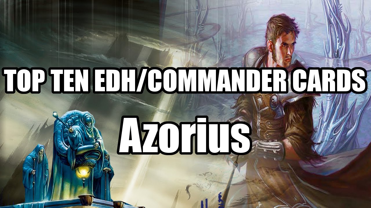 MTG - Top 10 Azorius EDH/Commander Cards - YouTube