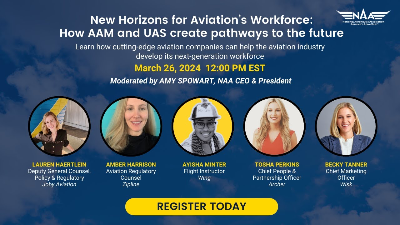 WEBINAR - New Horizons for Aviation's Workforce - YouTube