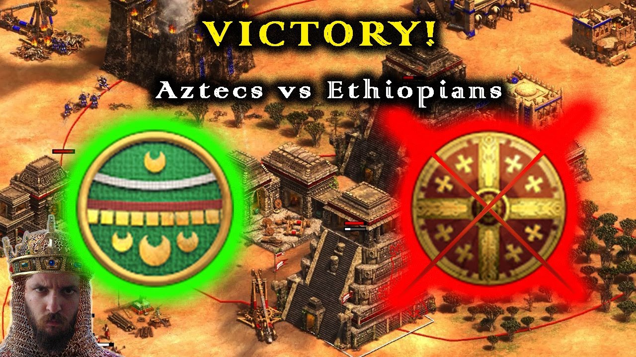 AoE II DE - Aztecs vs Ethiopians - Arena, Unranked #aoe2de - YouTube