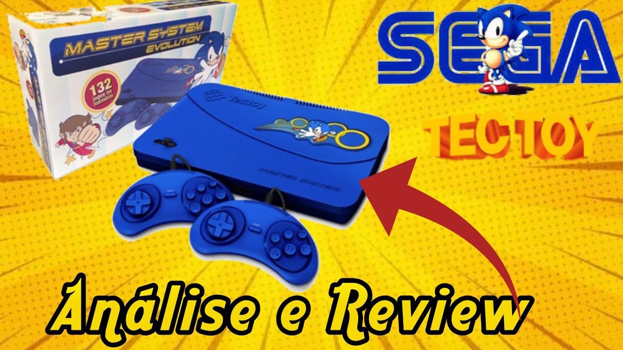 Master System Evolution 132 jogos Review e Análise Lista de Jogos - YouTube