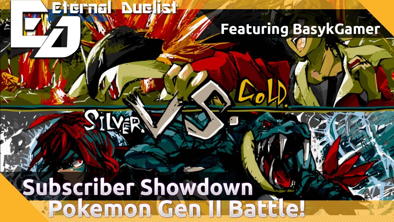 Subscriber Showdown! Pokemon Gen 2 Battle Featuring BasykGamer - YouTube