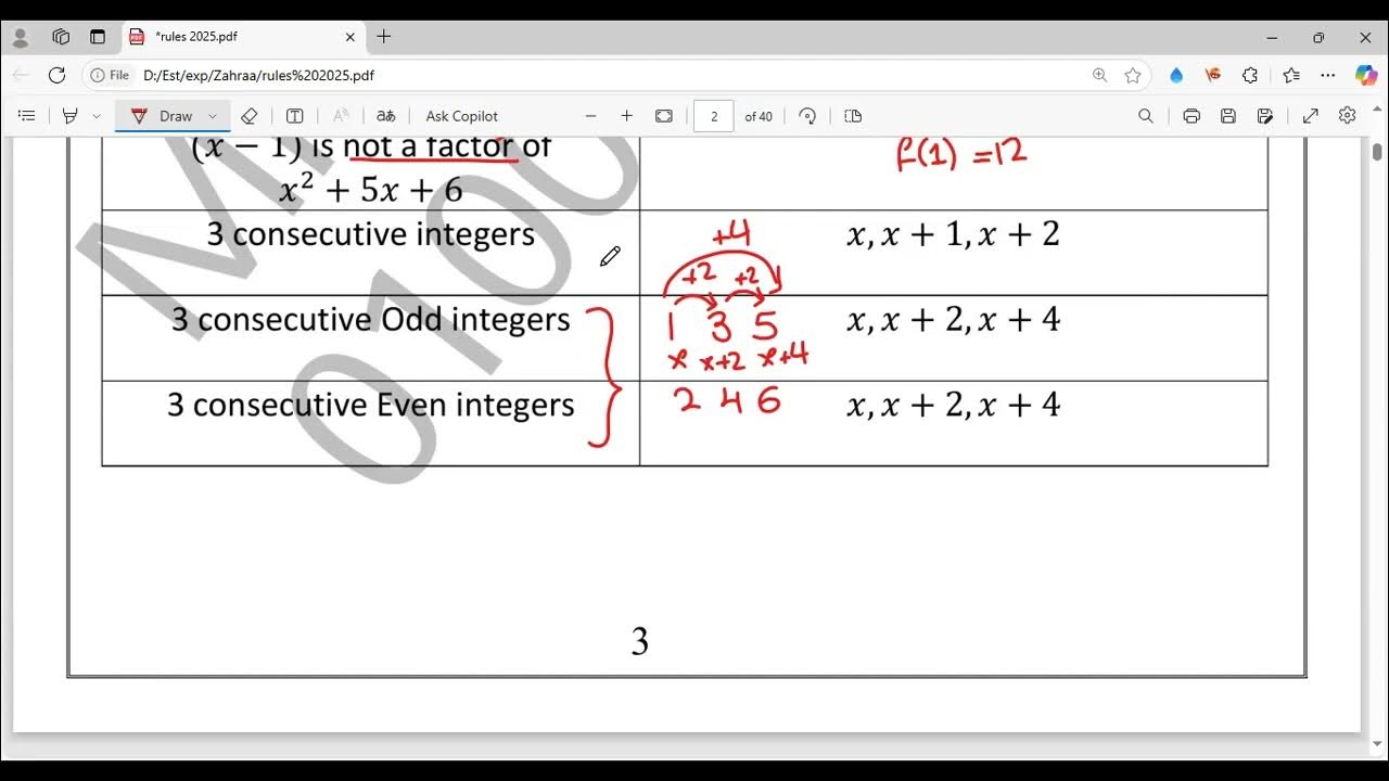 All rules est1 - YouTube