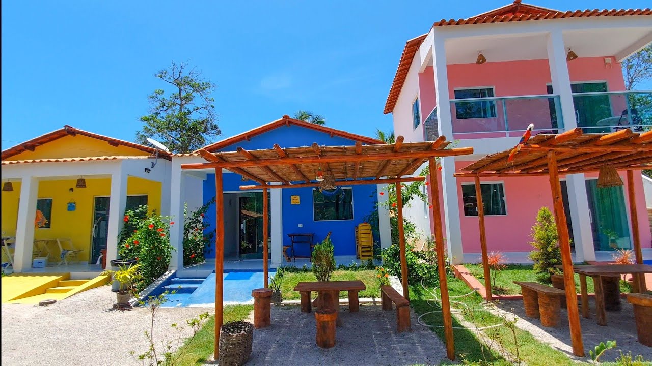 Chalés para alugar em Maragogi Alagoas 4k - YouTube
