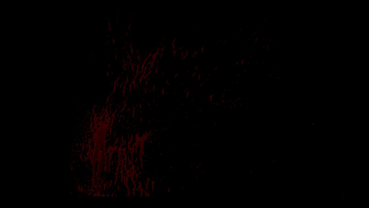 Blood Splat 05 - Alpha channel footage - YouTube