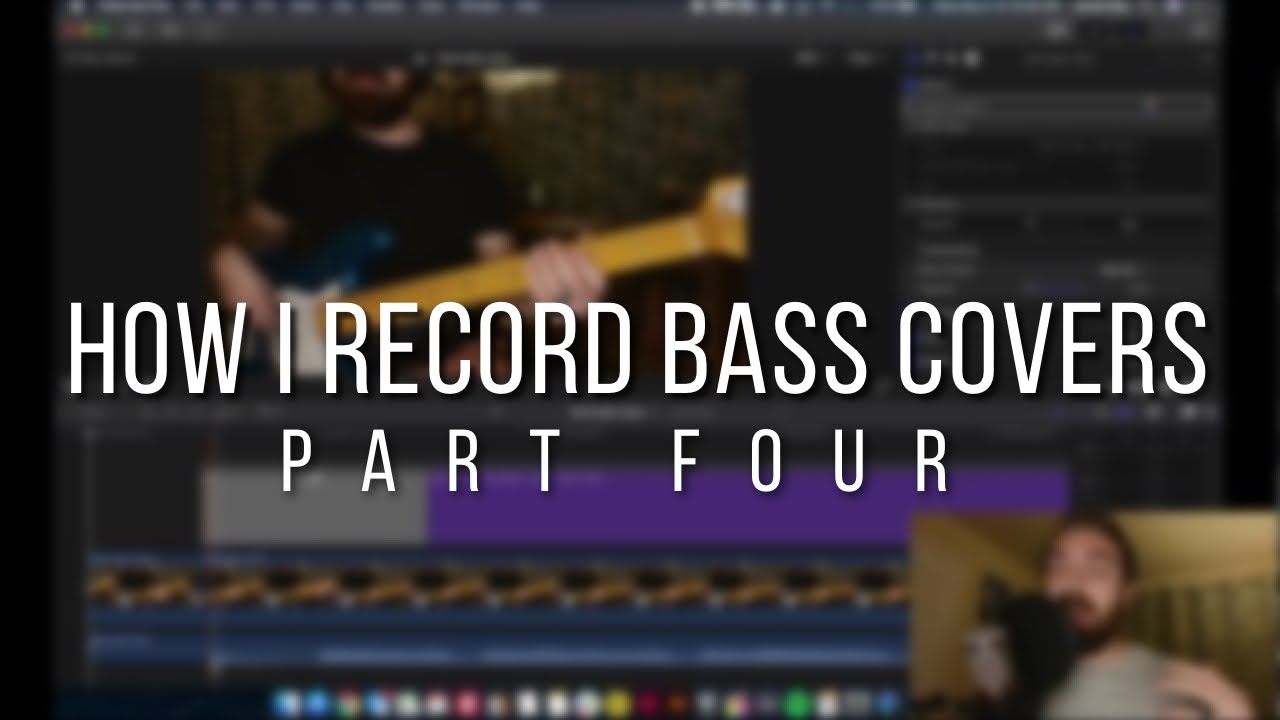 How I Record Bass Covers (Part Four) - YouTube