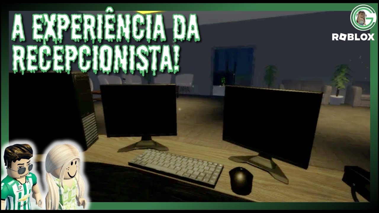 A Experiência da Recepcionista! The Receptionist Experience! [Roblox ...