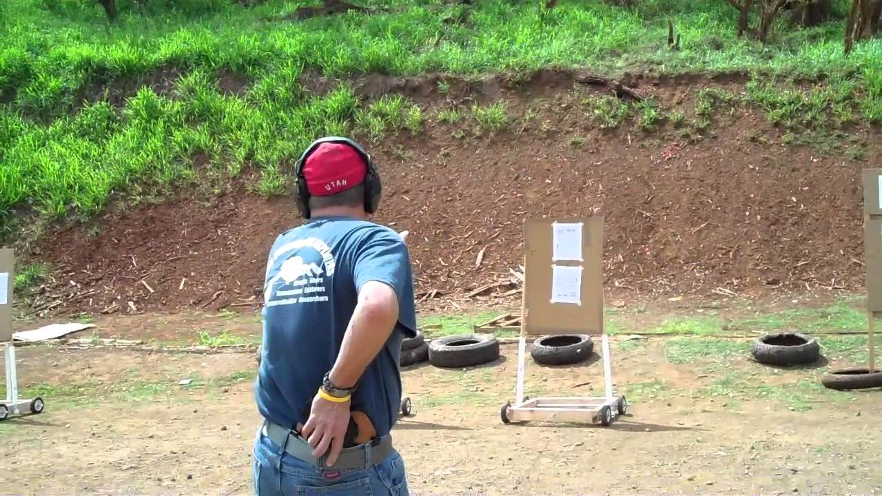 3 24 12 Range Day with Moving Target Stands 6 - YouTube