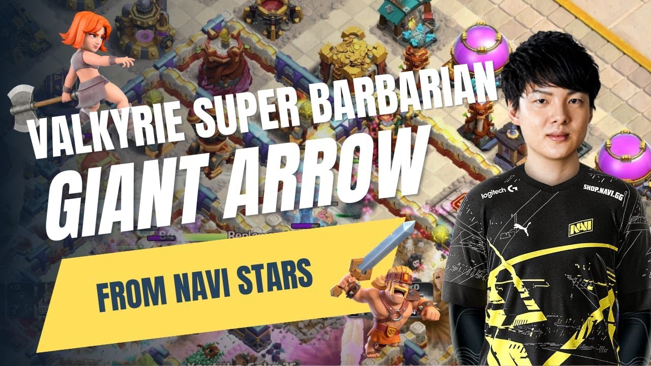 68 SECONDS ATTACK USING VALKYRIE SUPER BARBARIAN FROM NAVI STARS - NAVI ...