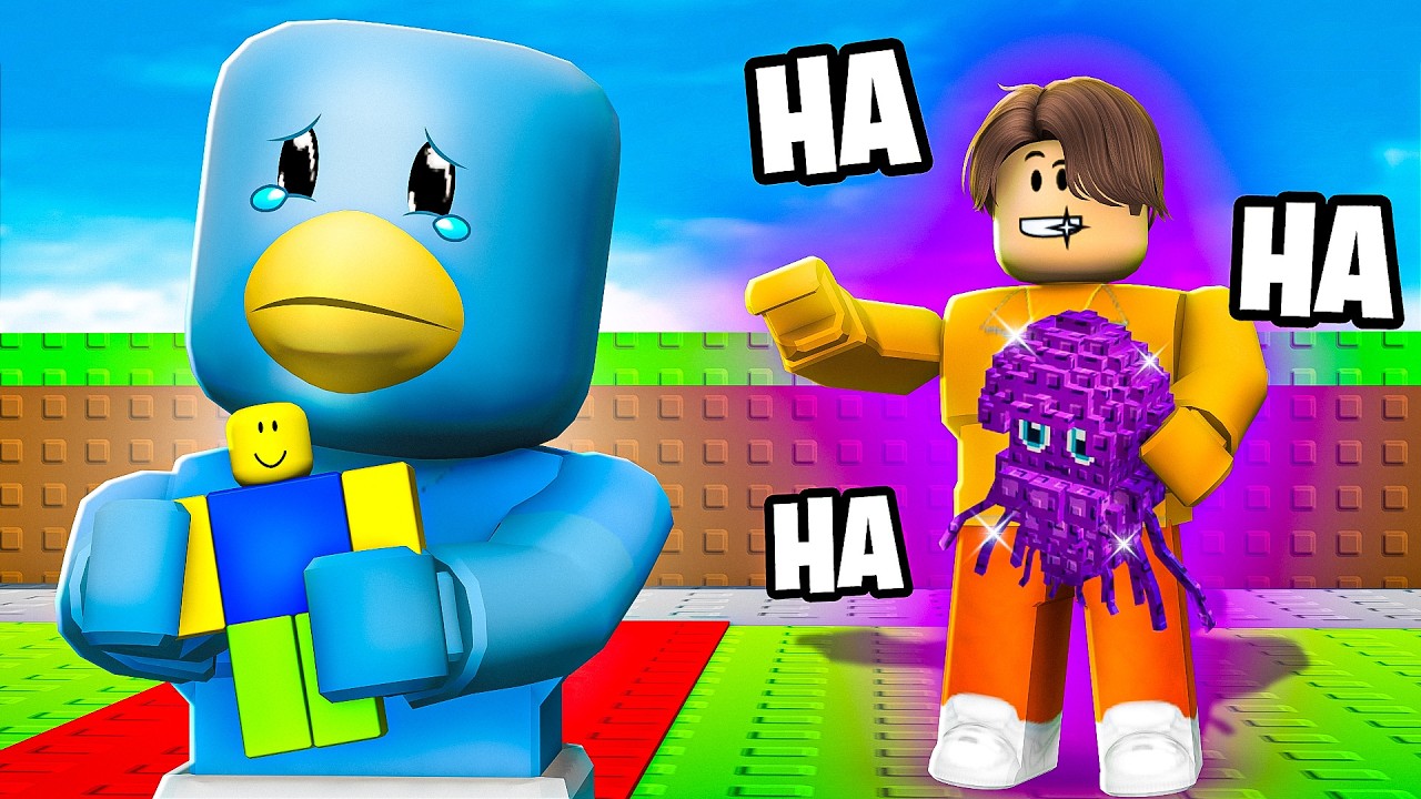 My Little Brother Got Bullied So I Made Him OVERPOWERED In Roblox Steal ...