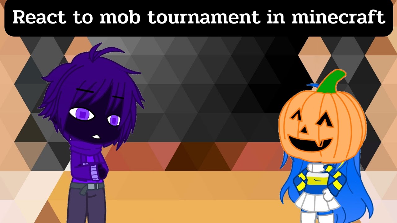 Countryhuman React to mob tournament in minecraft ( gacha club ) - YouTube