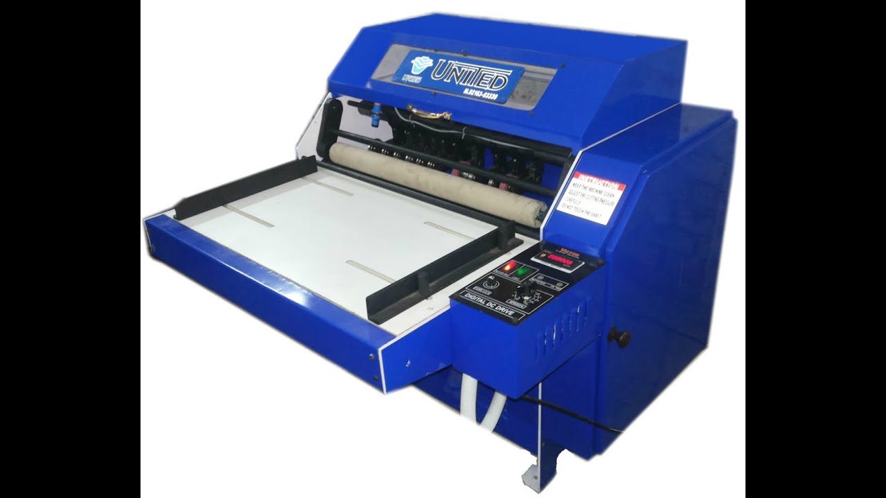 Rotary Perforating, Sticker Half Cutting & Creasing Machine, Micro ...