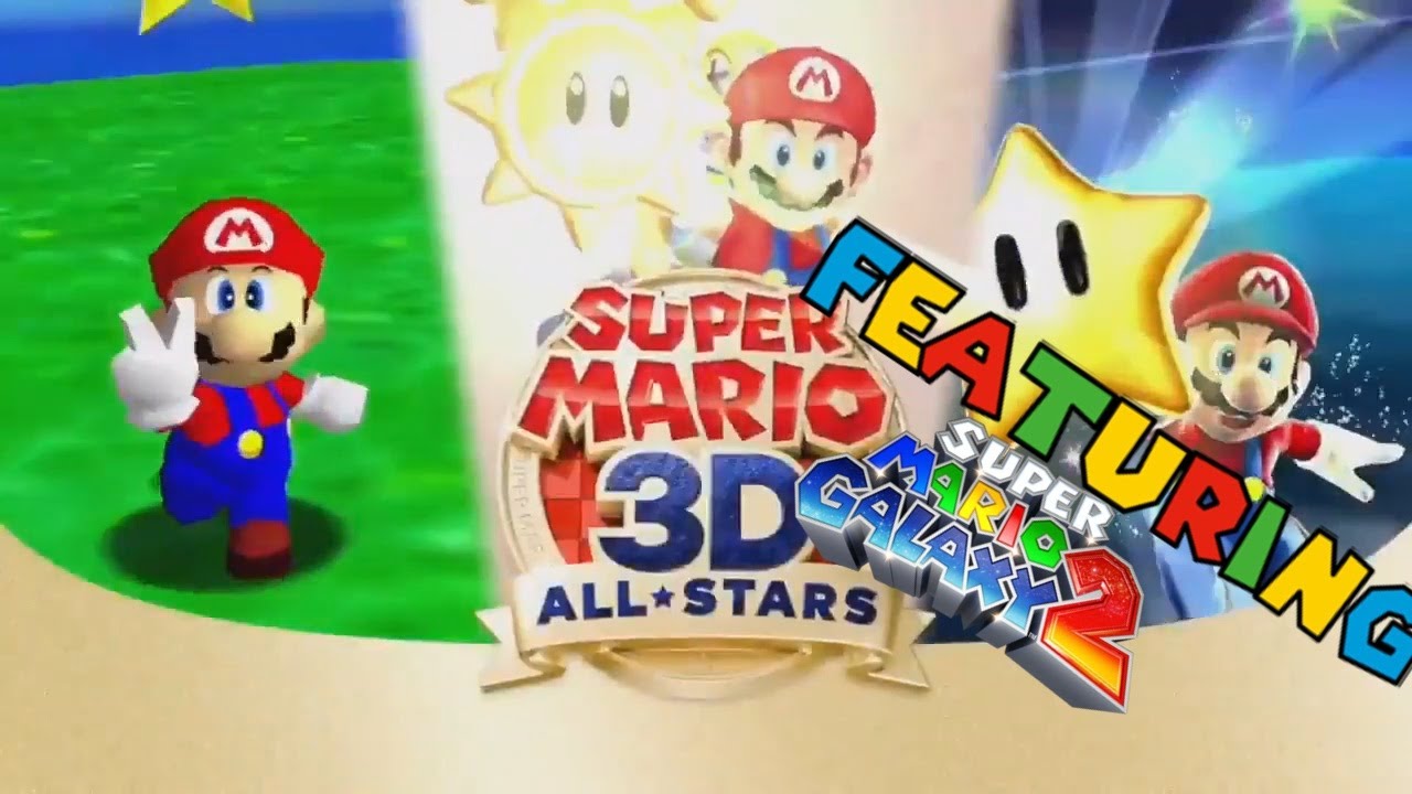 Super Mario 3D All-Stars FIXED Intro - YouTube