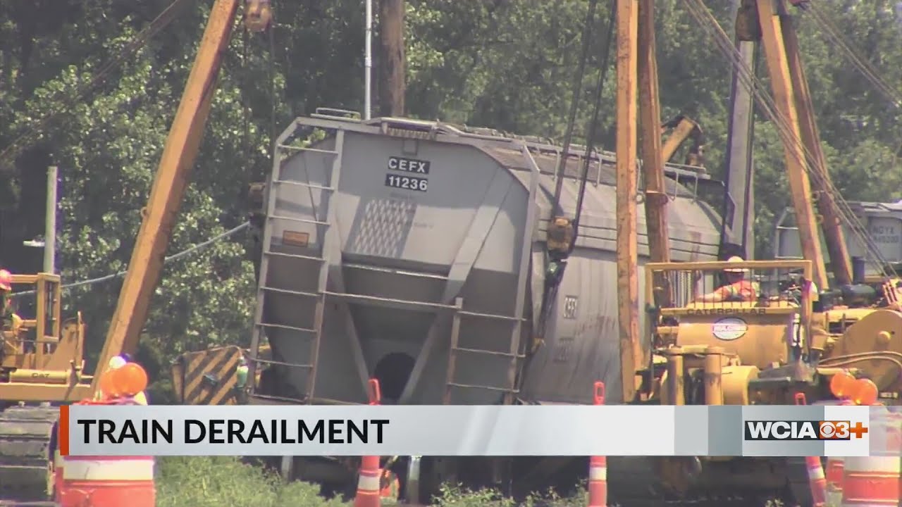 Train partially derails in Decatur, cleanup underway: Norfolk Southern ...