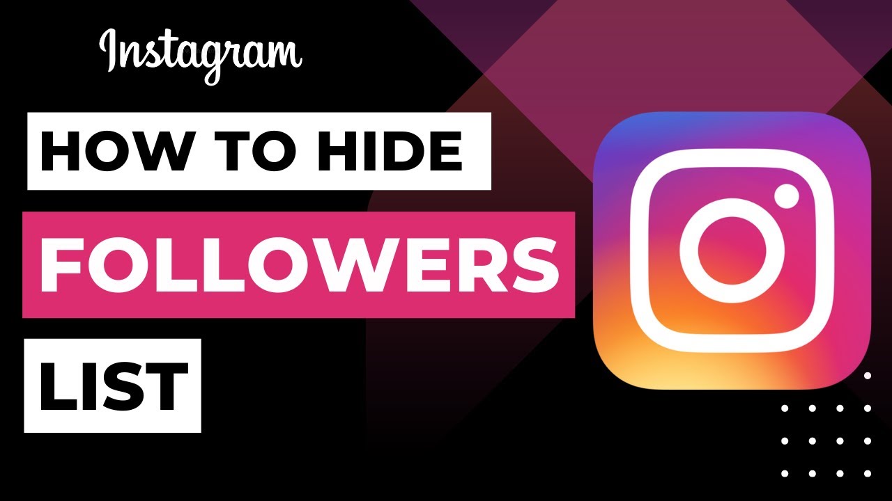 How To Hide Followers List On Instagram 2023 YouTube how-to-hide-followers-list-on-instagram-2023-youtube