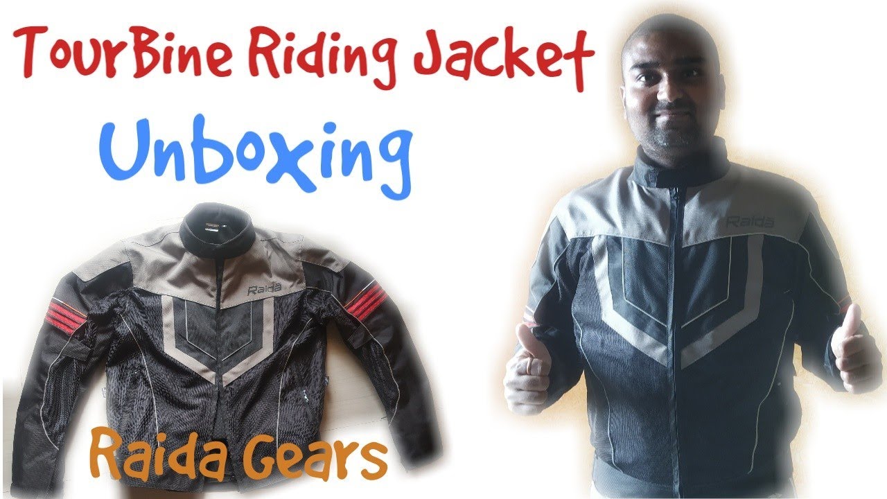 Raida TourBine Riding Jacket ‌। Unboxing । Raida Gears - YouTube