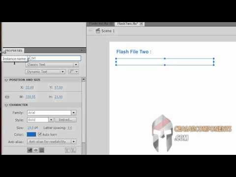 Actionscript tutorial : local connection - YouTube
